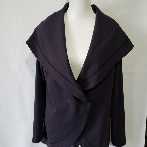 Karma | Jackets & Coats | Karma Black Yoga Jacket M | Poshmark